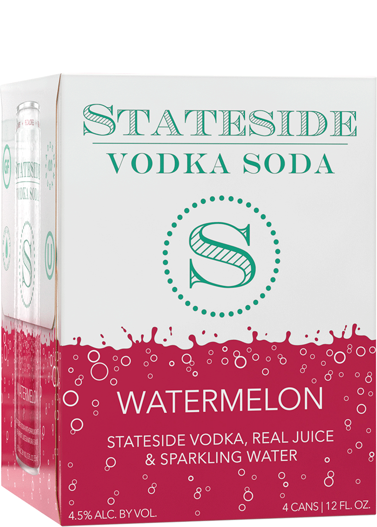 Stateside Watermelon Vodka Soda | Total Wine & More