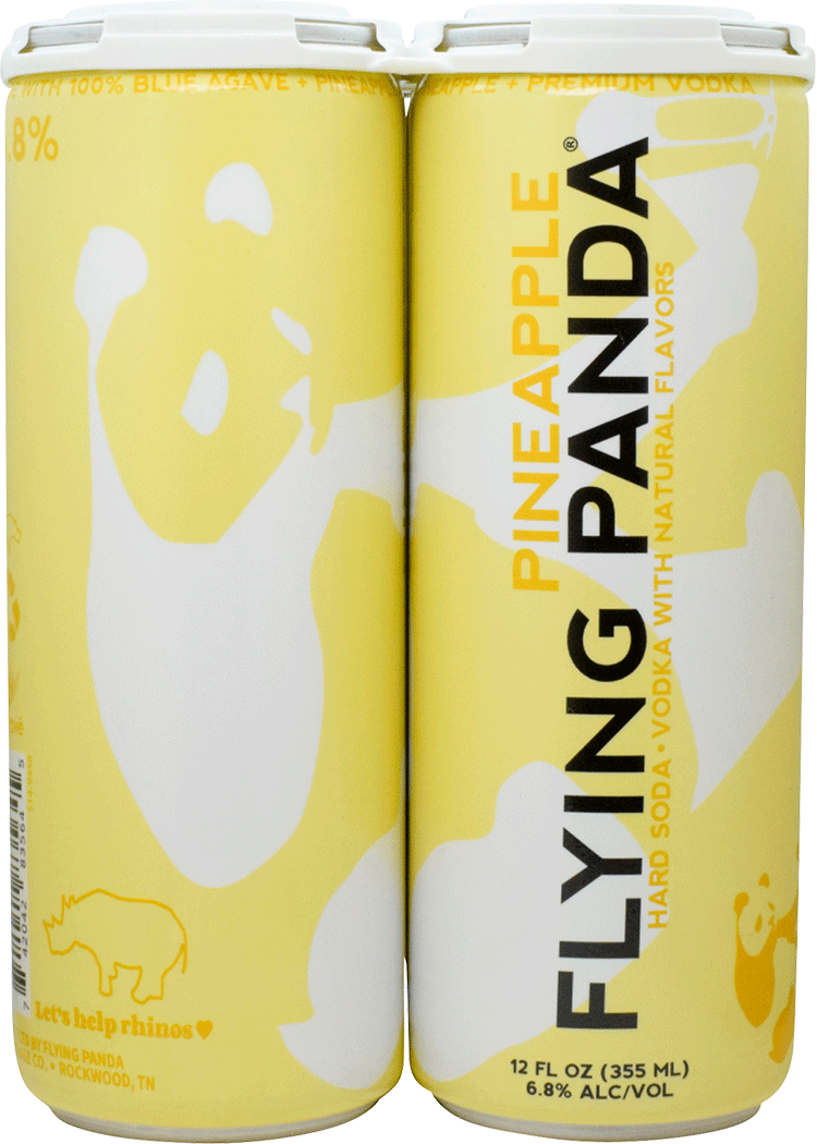 Flying Panda Pineapple Vodka Seltzer | Total Wine & More