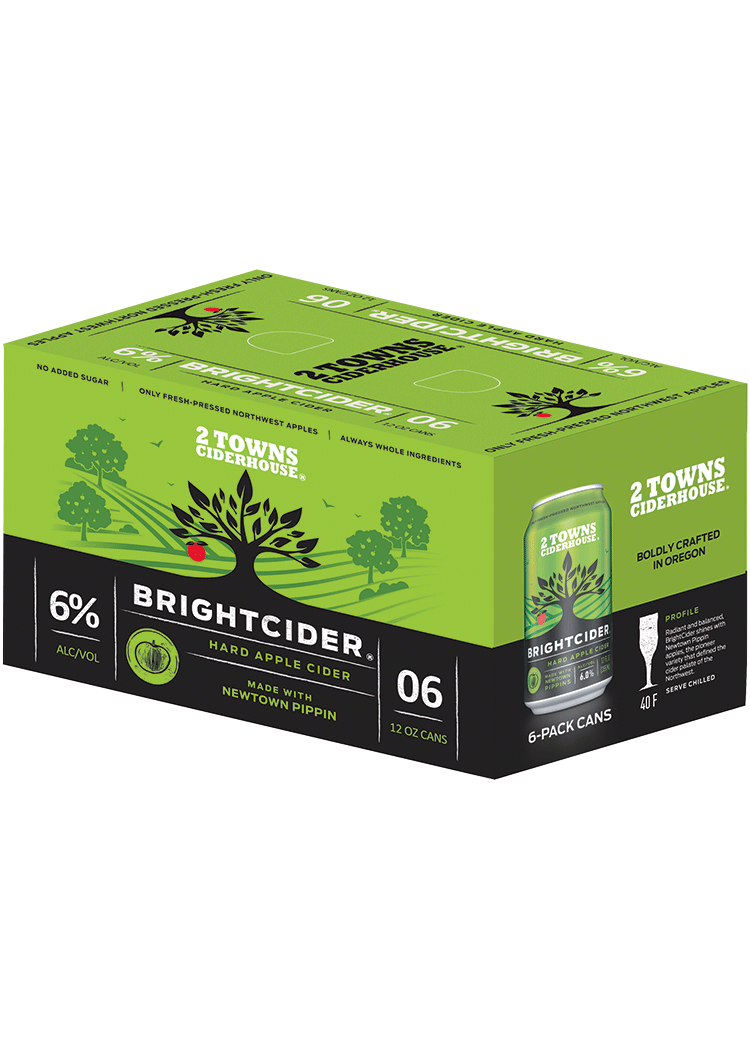 2 Towns Bright Cider | Total Wine & More