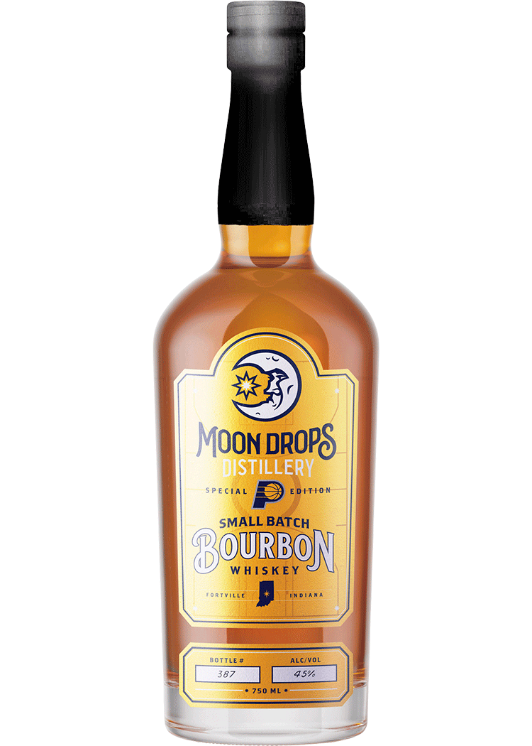 Moon Drops Pacers Gold Label Special Edition Bourbon | Total Wine & More
