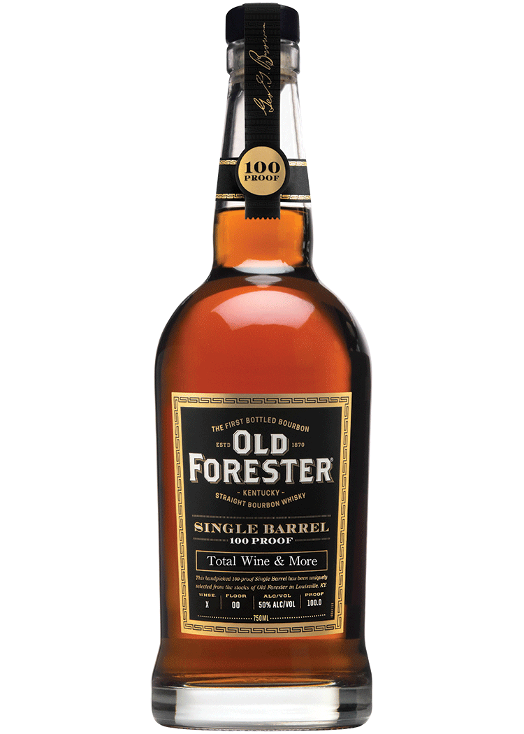 Old Forester Single Barrel Bourbon 100 Proof Barrel Select | Total Wine ...