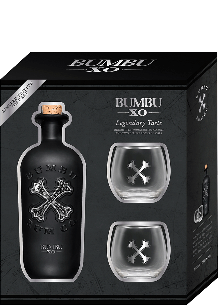 Bumbu XO 750ml Rocks Glass Gift Set | Total Wine & More