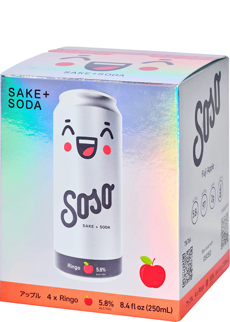 SoSo Sake + Soda Ringo | Total Wine & More