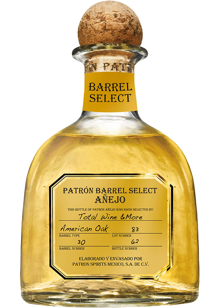 Patron Anejo Single Barrel Select Tequila | Total Wine & More