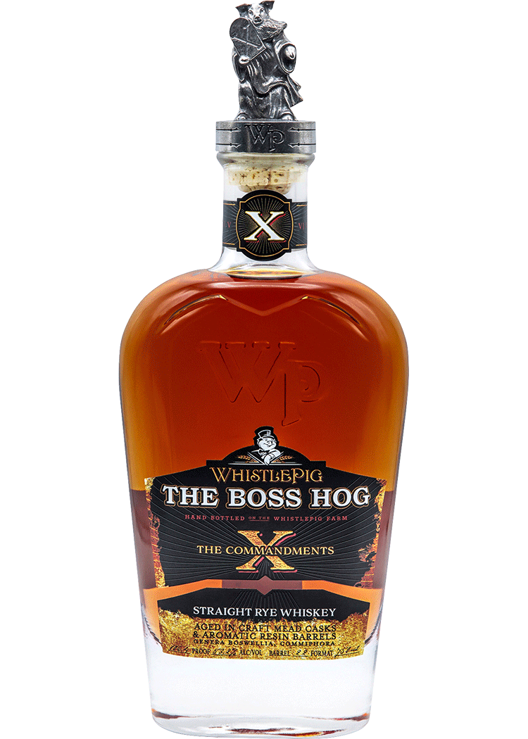 WhistlePig The Boss Hog X The Commandments Straight Rye Whiskey | Total ...