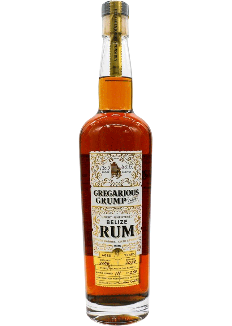 Gregarious Grump Belize Rum | Total Wine & More