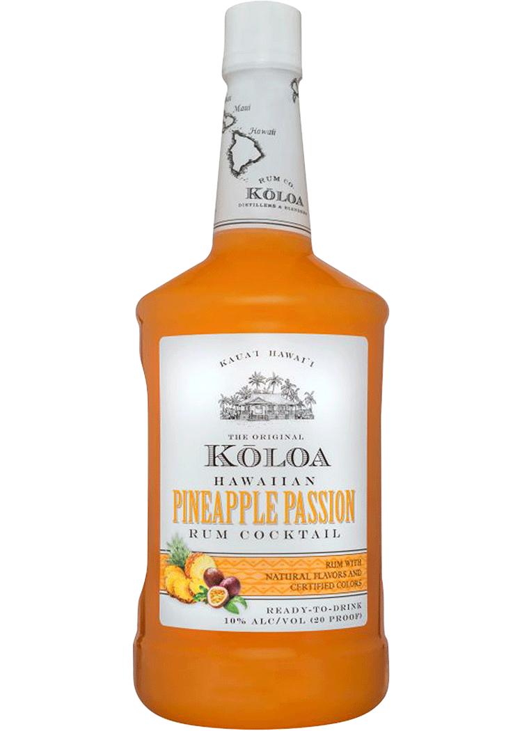 Koloa Hawaiian Pinapple Passion Rum Cocktail | Total Wine & More