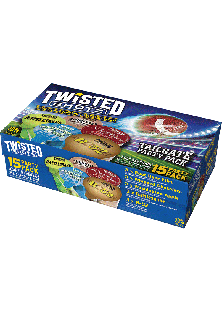 Twisted Shotz Tailgate Party Pack | Total Wine & More