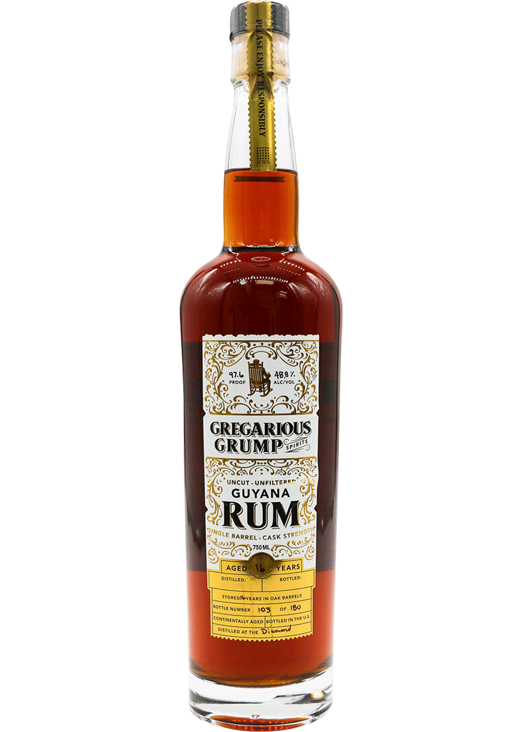 Gregarious Grump Guyana Rum | Total Wine & More