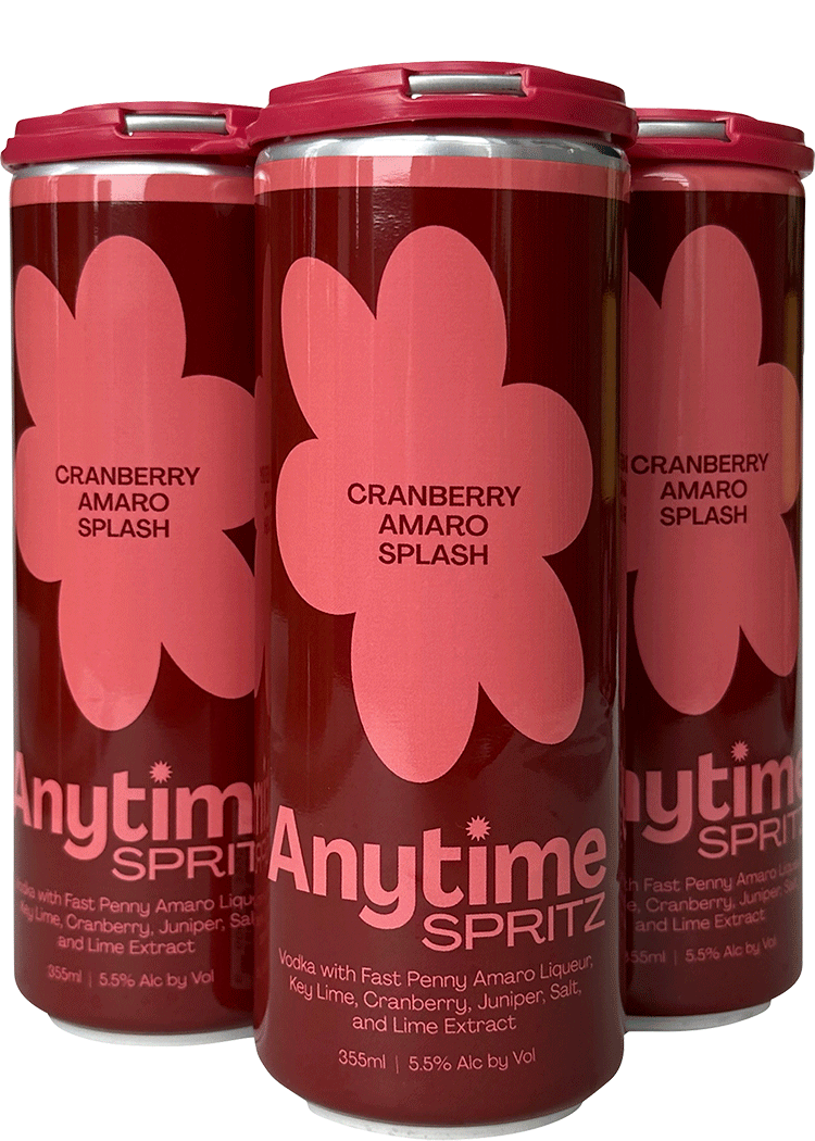 Anytime Spritz Cranberry Amaro Splash | Total Wine & More