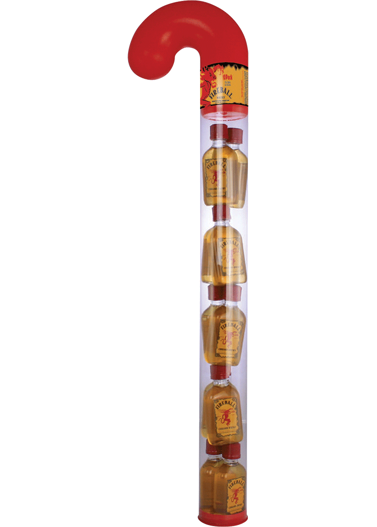 Fireball 50ml Candy Cane Gift | Total Wine & More