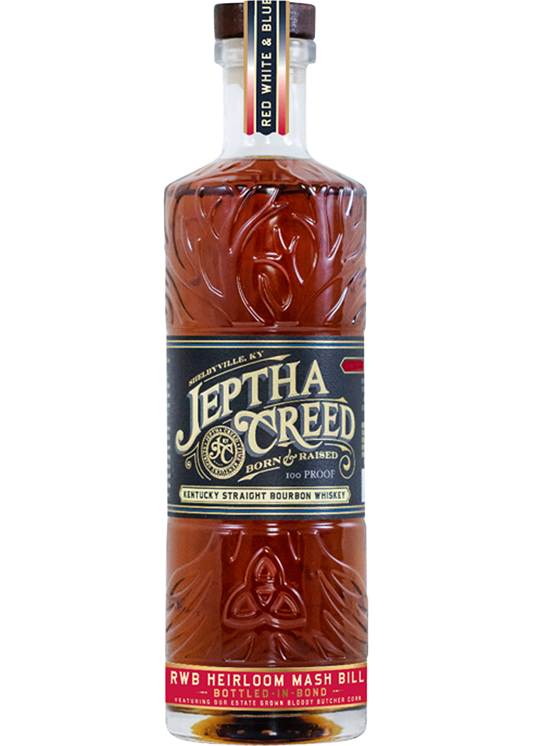 Jeptha Creed RWB Heirloom Mash Bill Bottle in Bond Bourbon | Total Wine ...