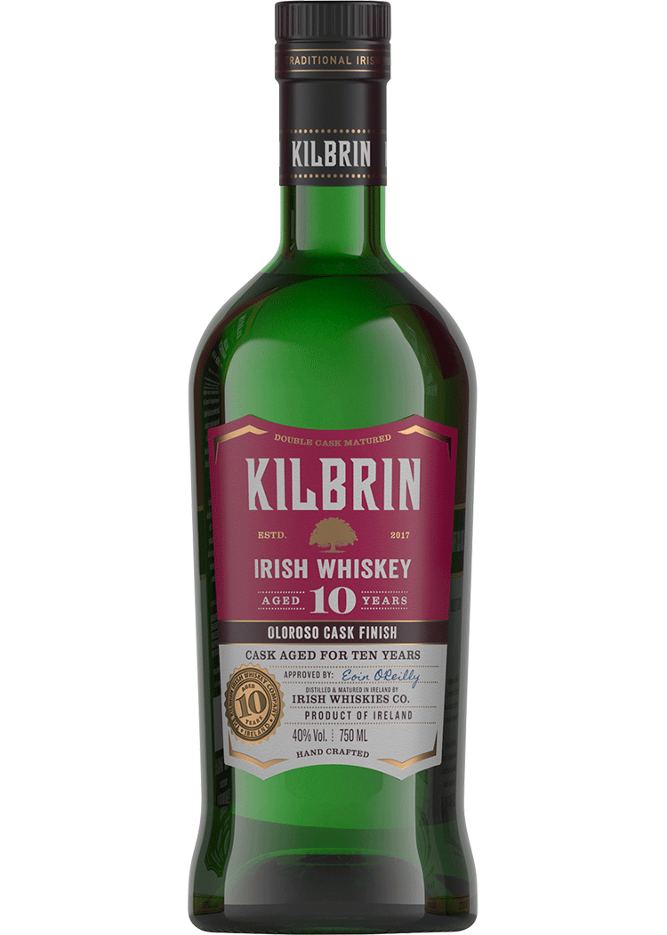 Kilbrin 10Yr Oloroso Cask Irish Whiskey | Total Wine & More