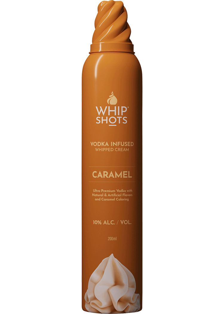 Whip Shots Caramel Vodka Infused Whipped Cream | Total Wine & More