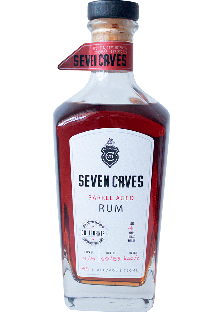 Seven Caves Spirits Barrel Aged Rum | Total Wine & More