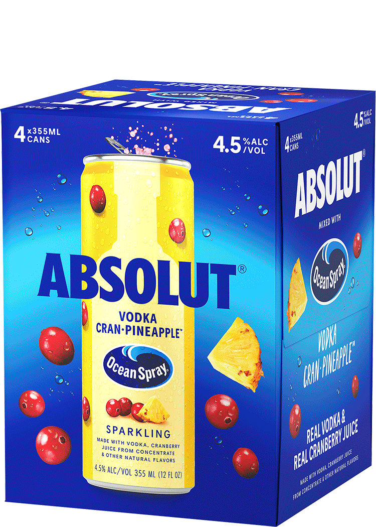 Absolut Ocean Spray Cran-Pineapple | Total Wine & More