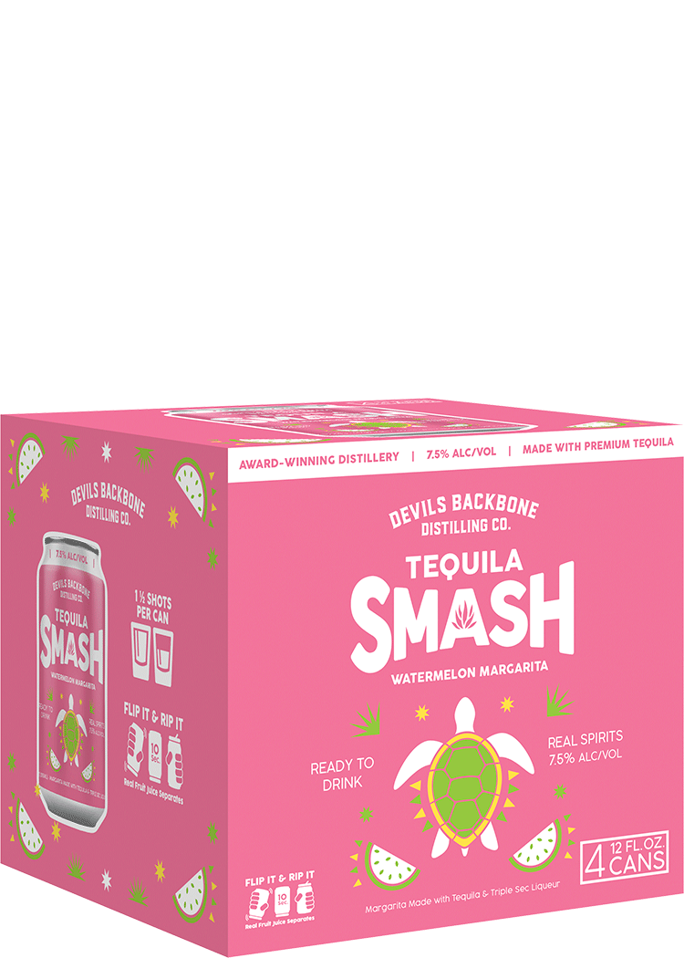 Devils Backbone Tequila Smash Watermelon Margarita | Total Wine & More