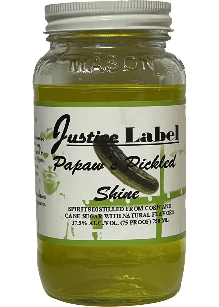 Justice Label Papaw's Pickled Shine | Total Wine & More