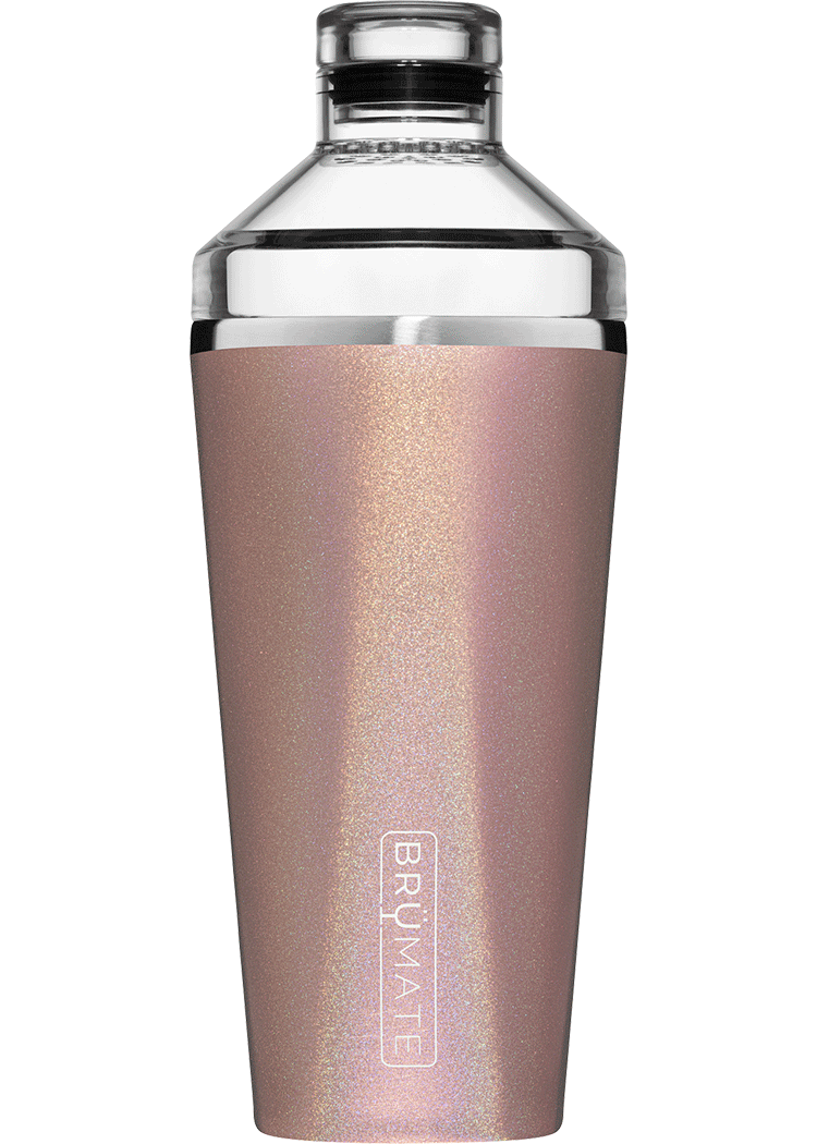 BruMate Shaker Pint - Glitter Rose | Total Wine & More