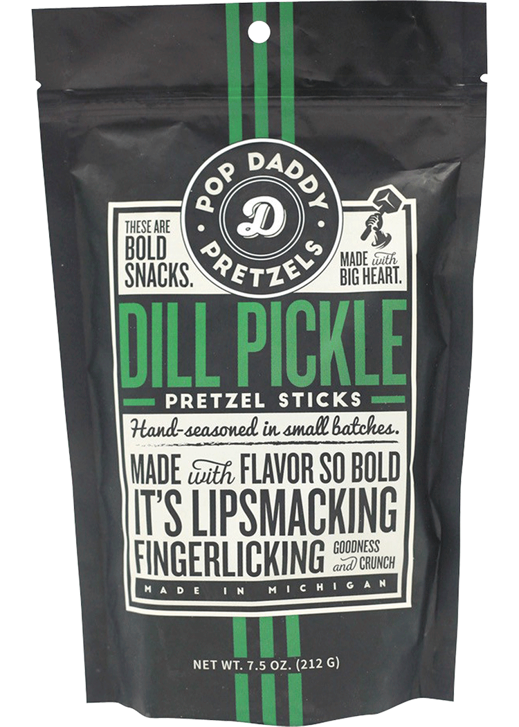Pop Daddy Dill Pickle Pretzels | Total Wine & More
