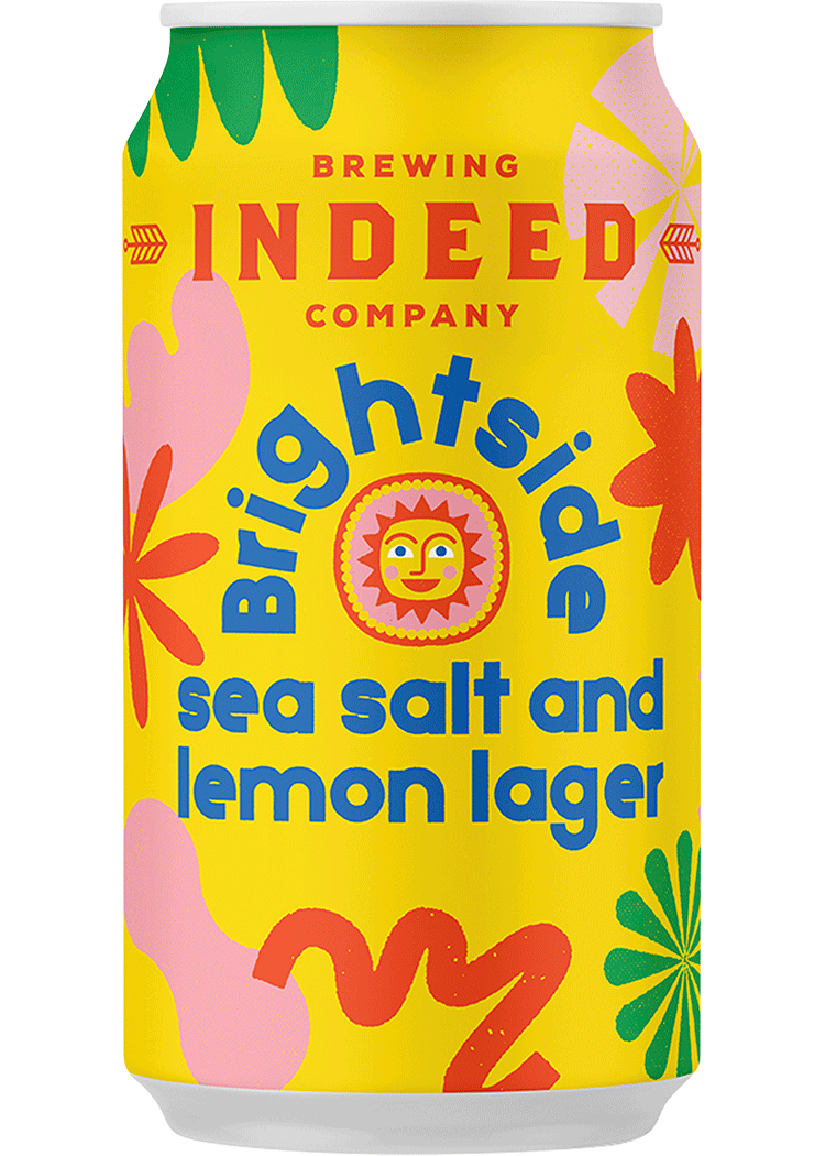Indeed Brightside Sea Salt and Lemon Lager | Total Wine & More