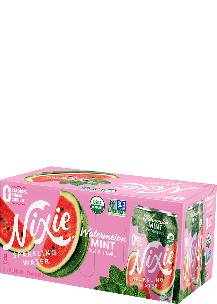 Nixie Watermelon Mint Sparkling Water | Total Wine & More