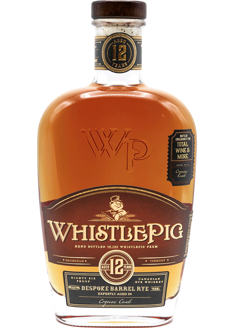 WhistlePig 12 Year Cognac Finish Barrel Select | Total Wine & More