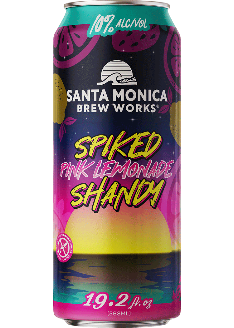 Santa Monica Spiked Pink Lemonade Shandy | Total Wine & More