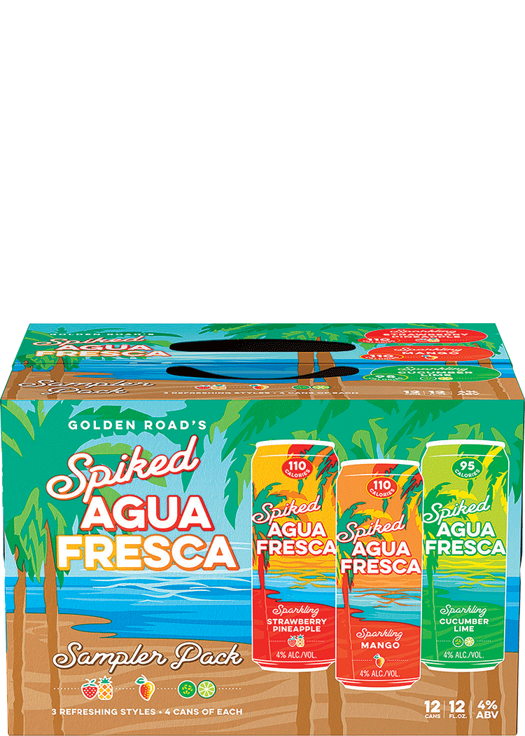 Golden Road Spiked Agua Fresca Sampler Pack | Total Wine & More