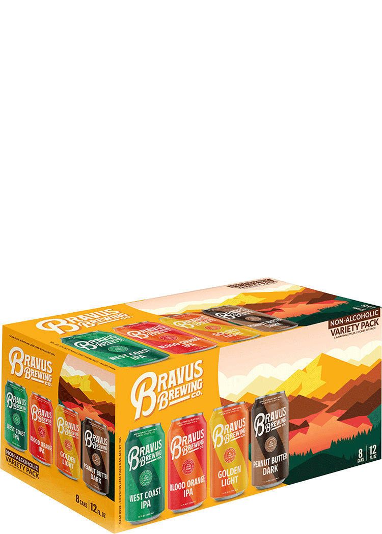 Bravus Non-Alcoholic Beer Variety Pack | Total Wine & More