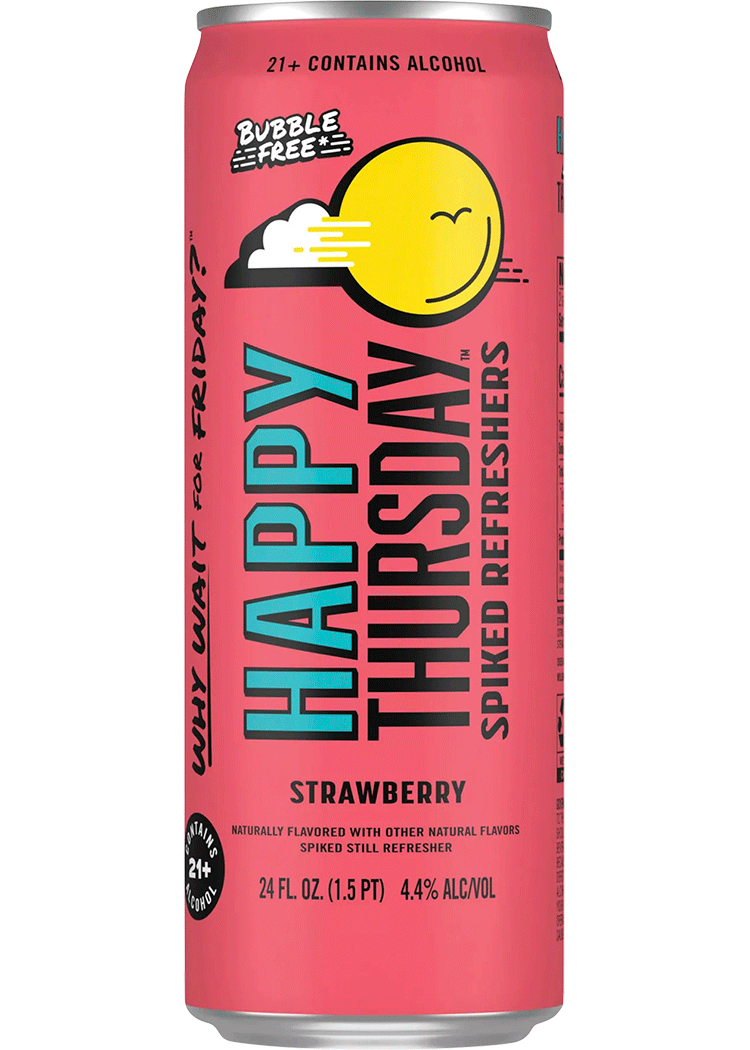 Happy Thursday Strawberry Spiked Refresher | Total Wine & More