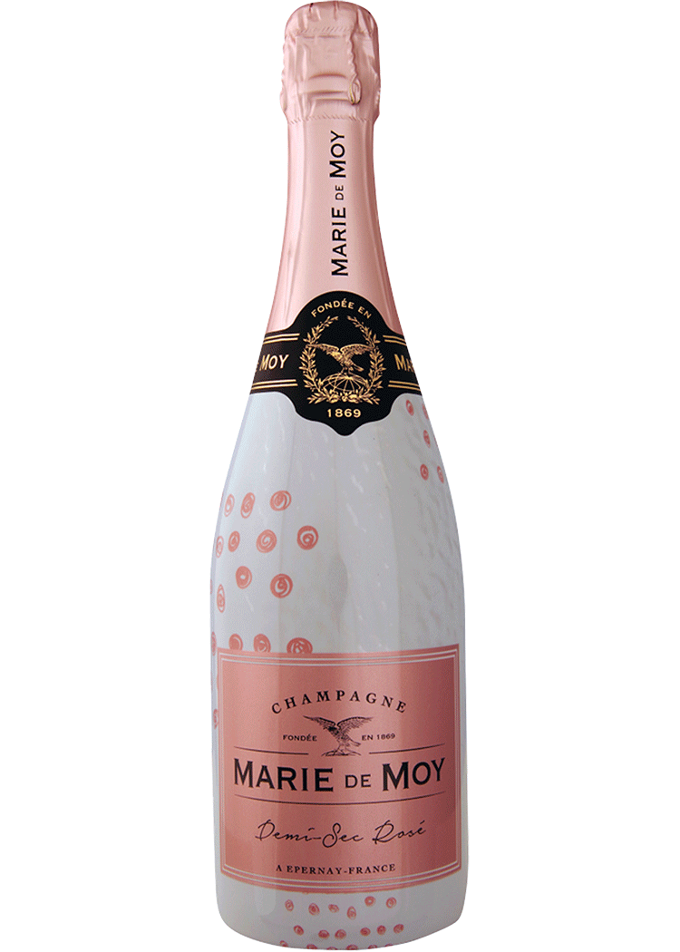 Champagne Marie de Moy Demi Sec Rose | Total Wine & More