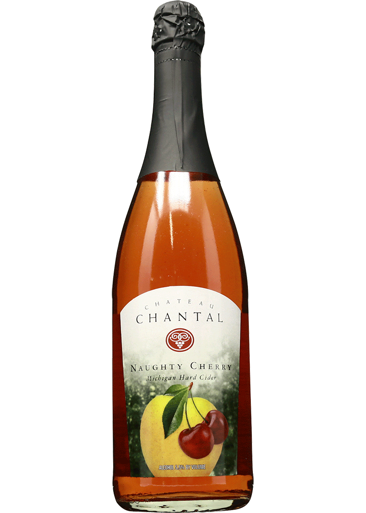 Chateau Chantal Naughty Cherry Apple Hard Cider | Total Wine & More