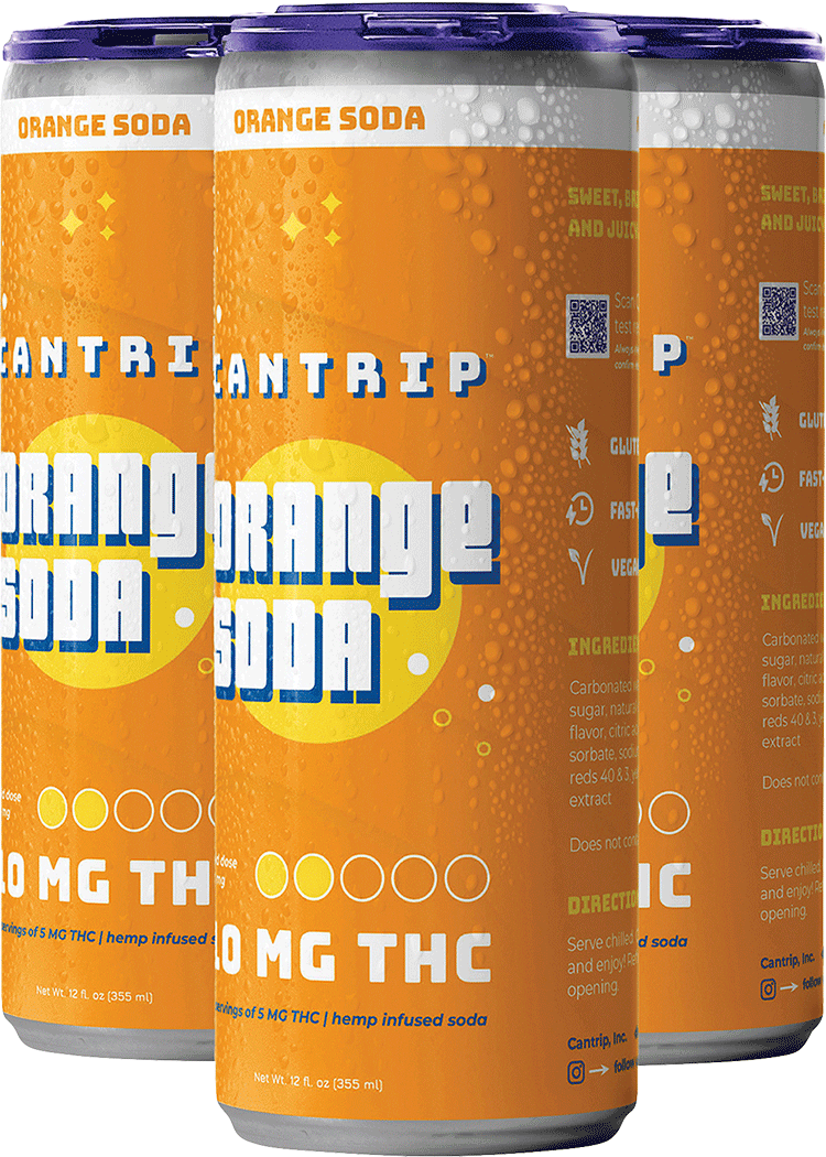Cantrip THC 10mg Orange Soda | Total Wine & More
