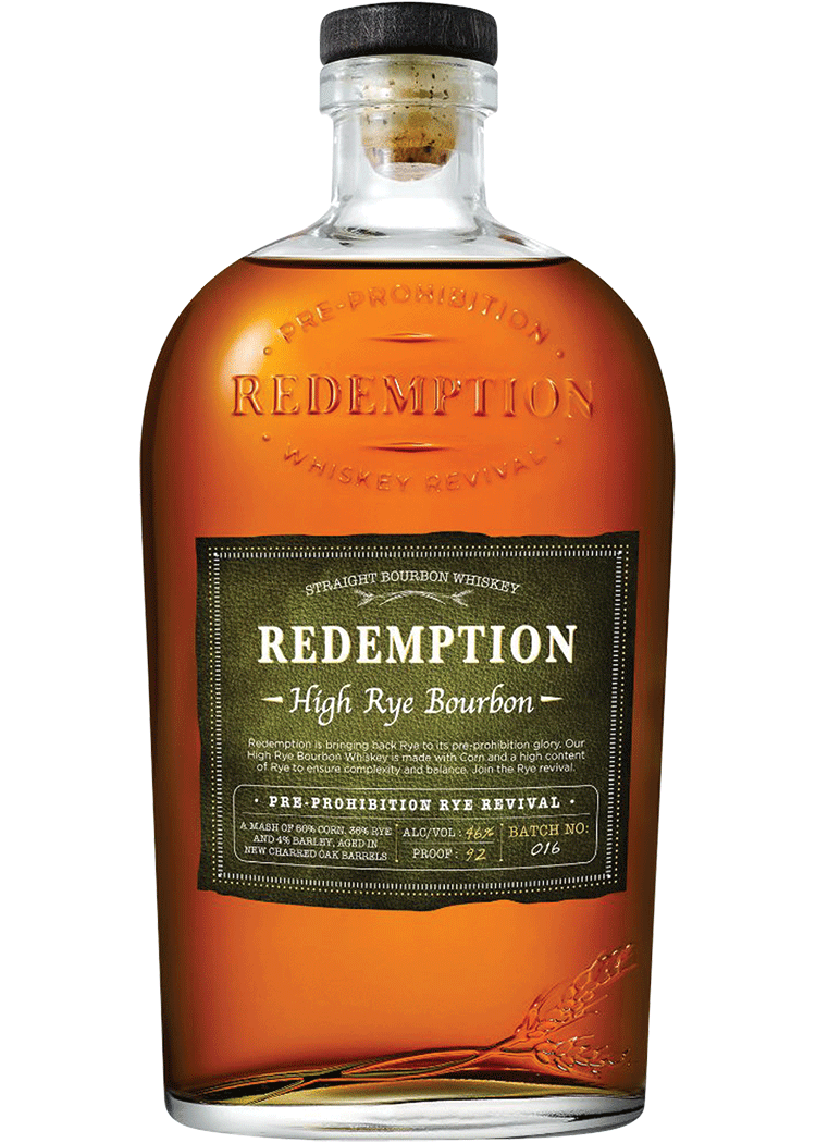 Redemption High Rye Bourbon | Total Wine & More