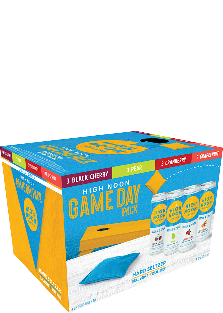 High Noon Hard Seltzer Vodka Game Day Variety | Total Wine & More