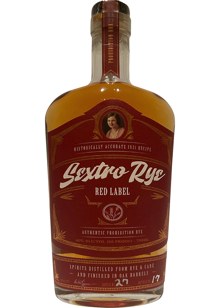 Sextro Red Label Rye Whiskey | Total Wine & More