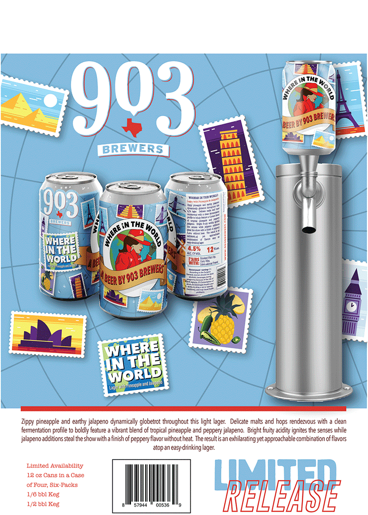 903 Brewers Where in the World Lager | Total Wine & More