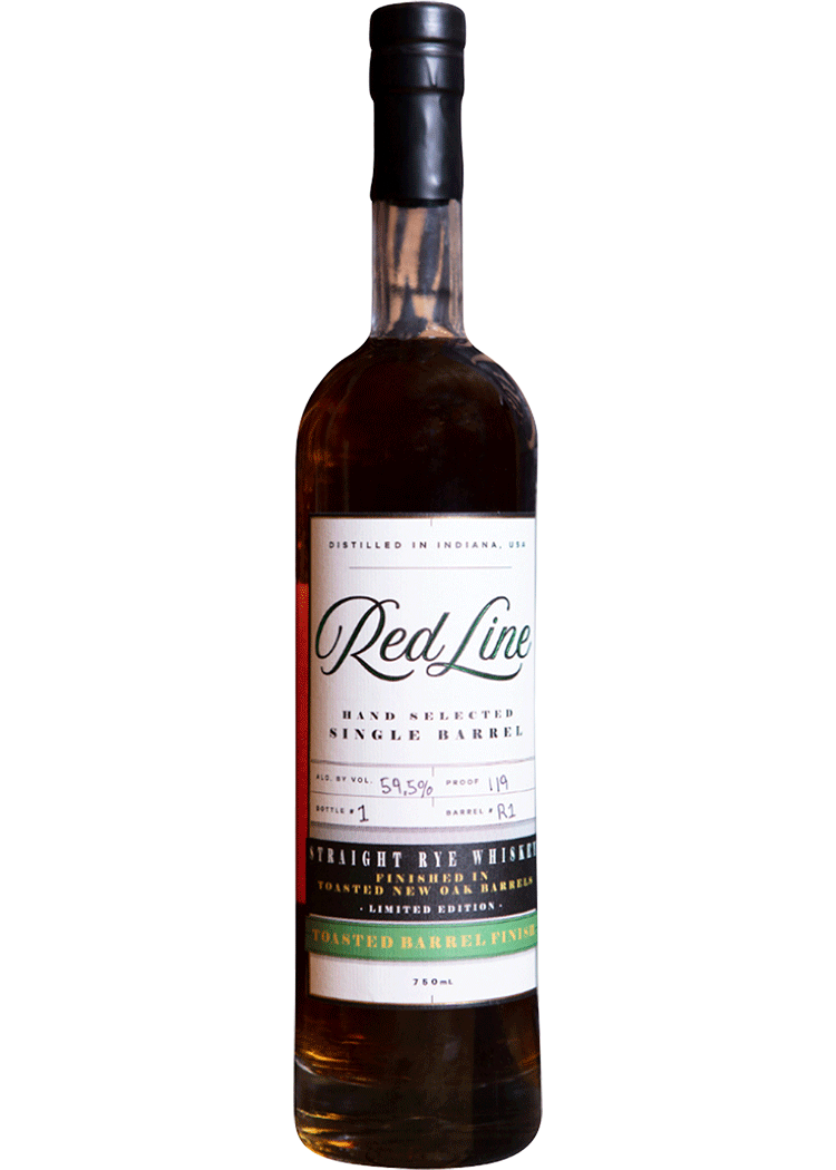 Red Line Toasted Barrel Finished Rye Whiskey | Total Wine & More