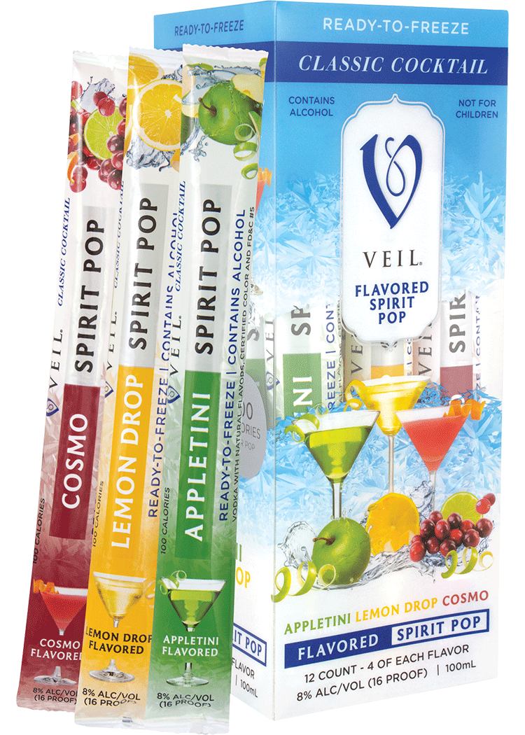 Veil Classic Cocktail Spirit Pops - Ready to Freeze | Total Wine & More