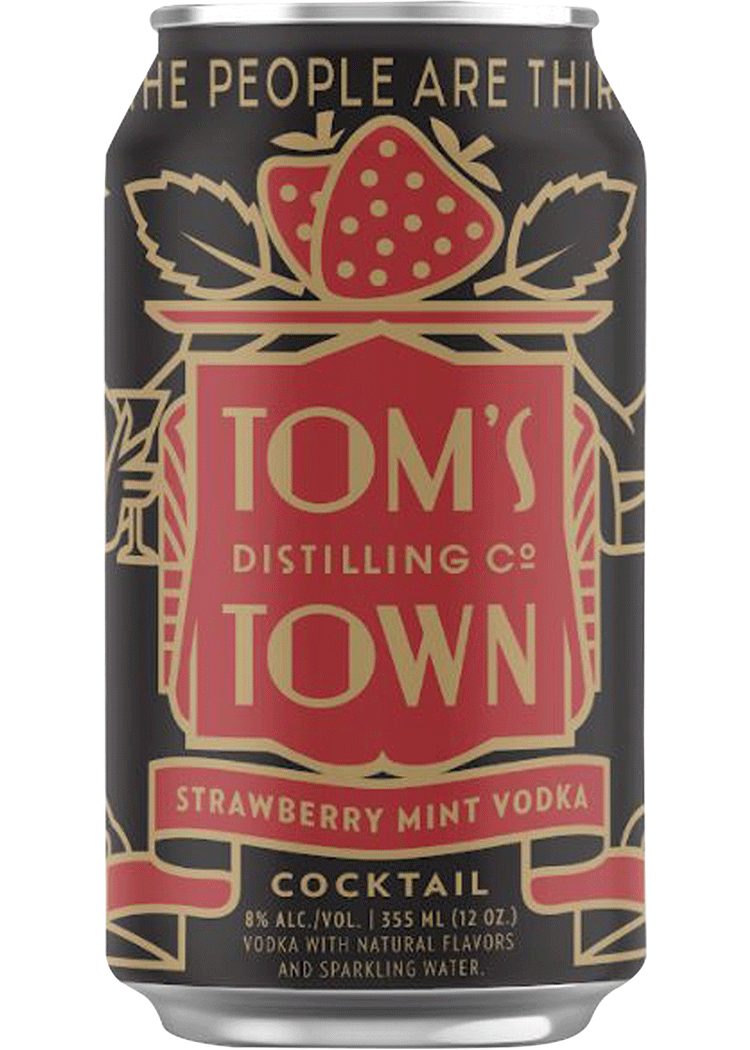 Tom's Town Strawberry Mint Vodka Cocktail | Total Wine & More