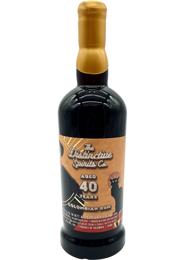 The Distinctive Spirits Co 40YO Colombian Rum | Total Wine & More