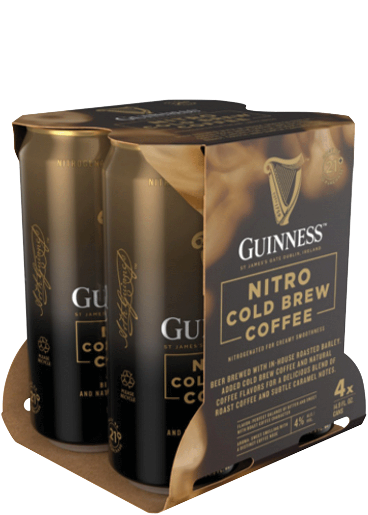 Guinness Nitro Cold Brew Coffee Stout | Total Wine & More