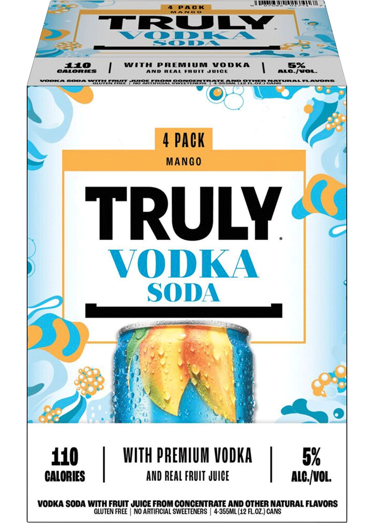 Truly Vodka Soda Mango | Total Wine & More