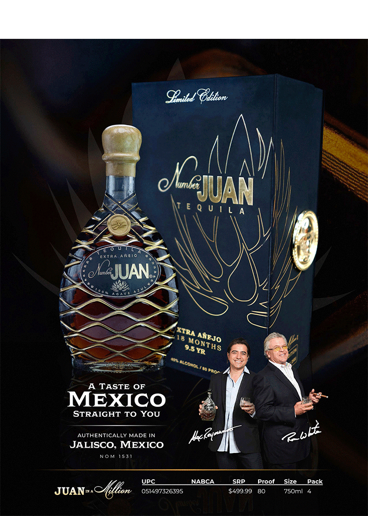 Number Juan Extra Anejo Limited Edition 9.5 Year Tequila | Total Wine & More