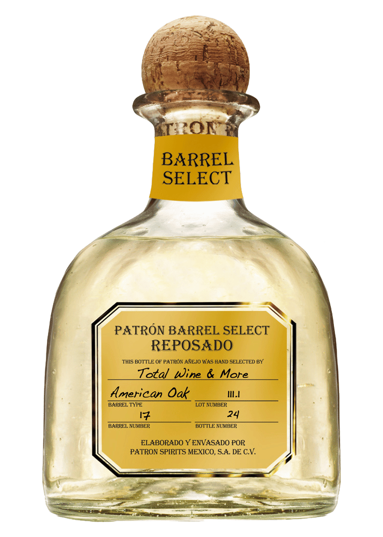 Patron Reposado Single Barrel Select Tequila | Total Wine & More