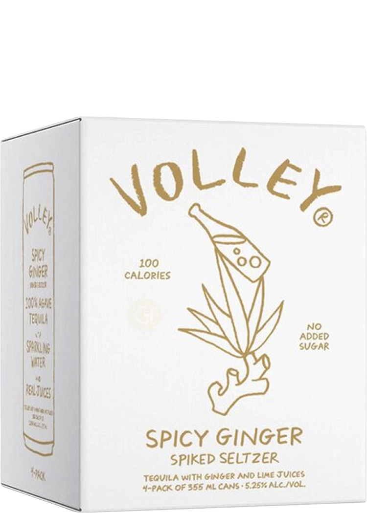 Volley Spicy Ginger Tequila Seltzer | Total Wine & More