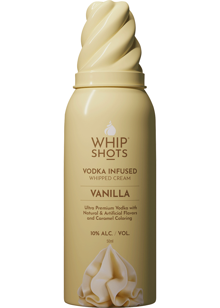 Whip Shots Vanilla Vodka Infused Whipped Cream | Total Wine & More