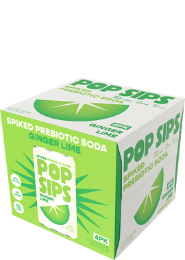 Pop Sips Spiked Prebiotic Soda - Beer | Total Wine & More
