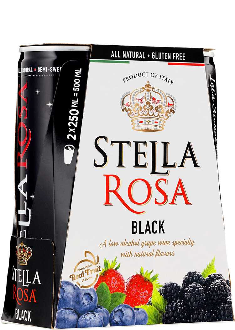 Stella Rosa Black Cans | Total Wine & More